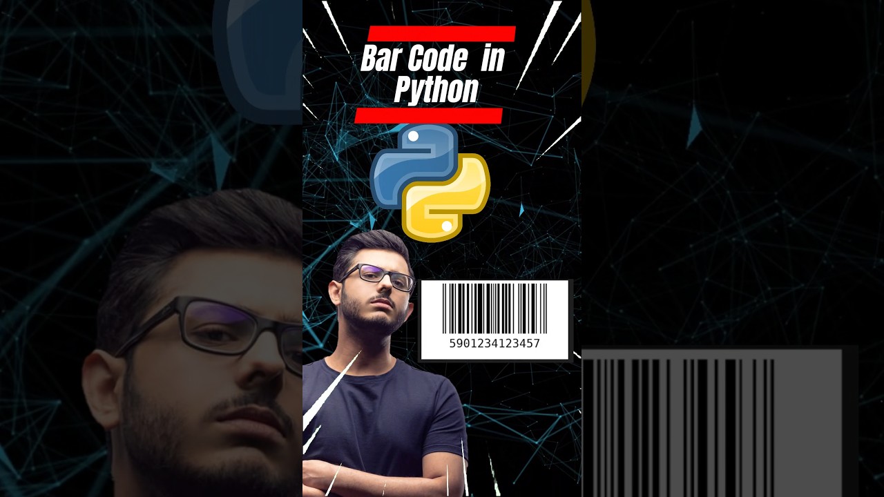 Create Barcode Generator Using Python in Seconds | Python Mini Project for Beginners | Part 1