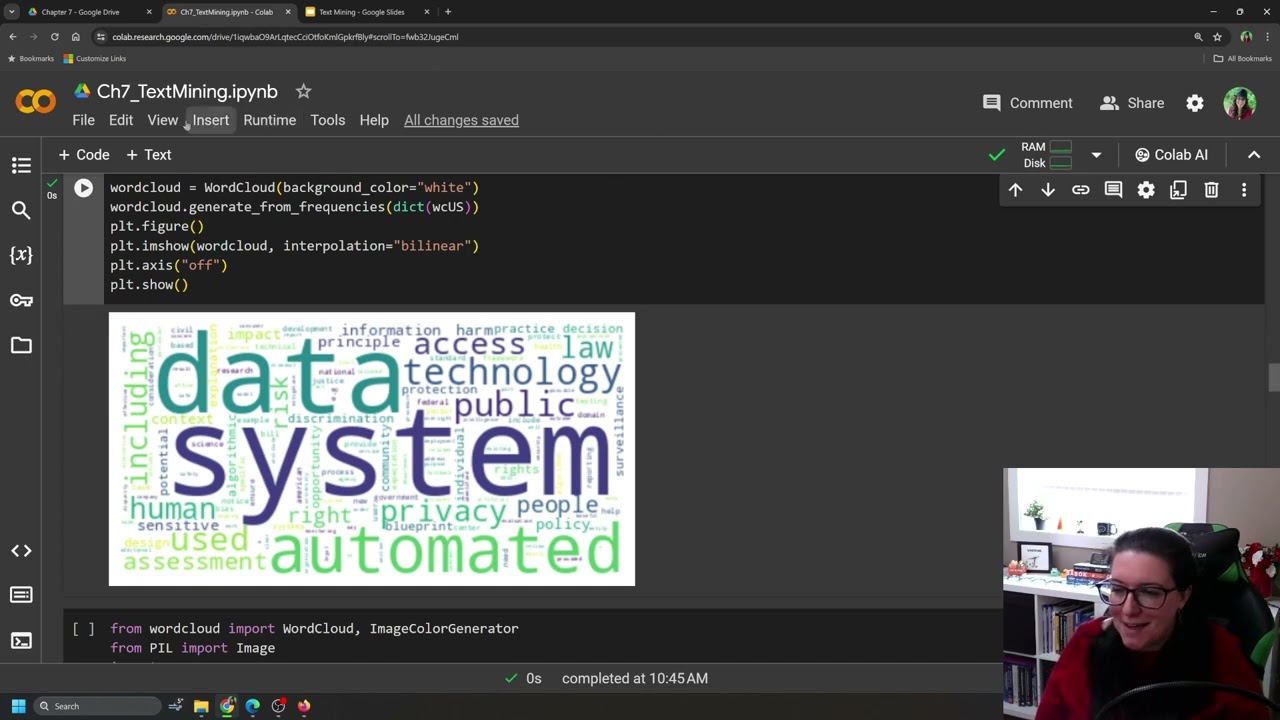 Text Mining in Python - Word Cloud