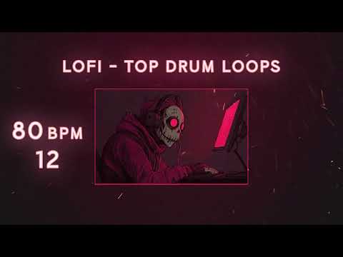 80 BPM Top Drum Loops 12 [Serpent Lofi Sample Packs] | Royalty Free Download Music Loops & Samples