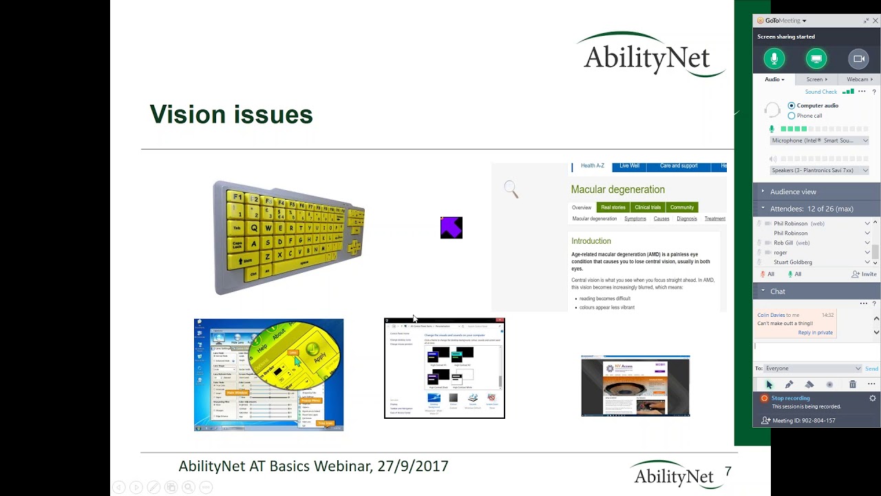 Webinar: Adaptive Technology Basics