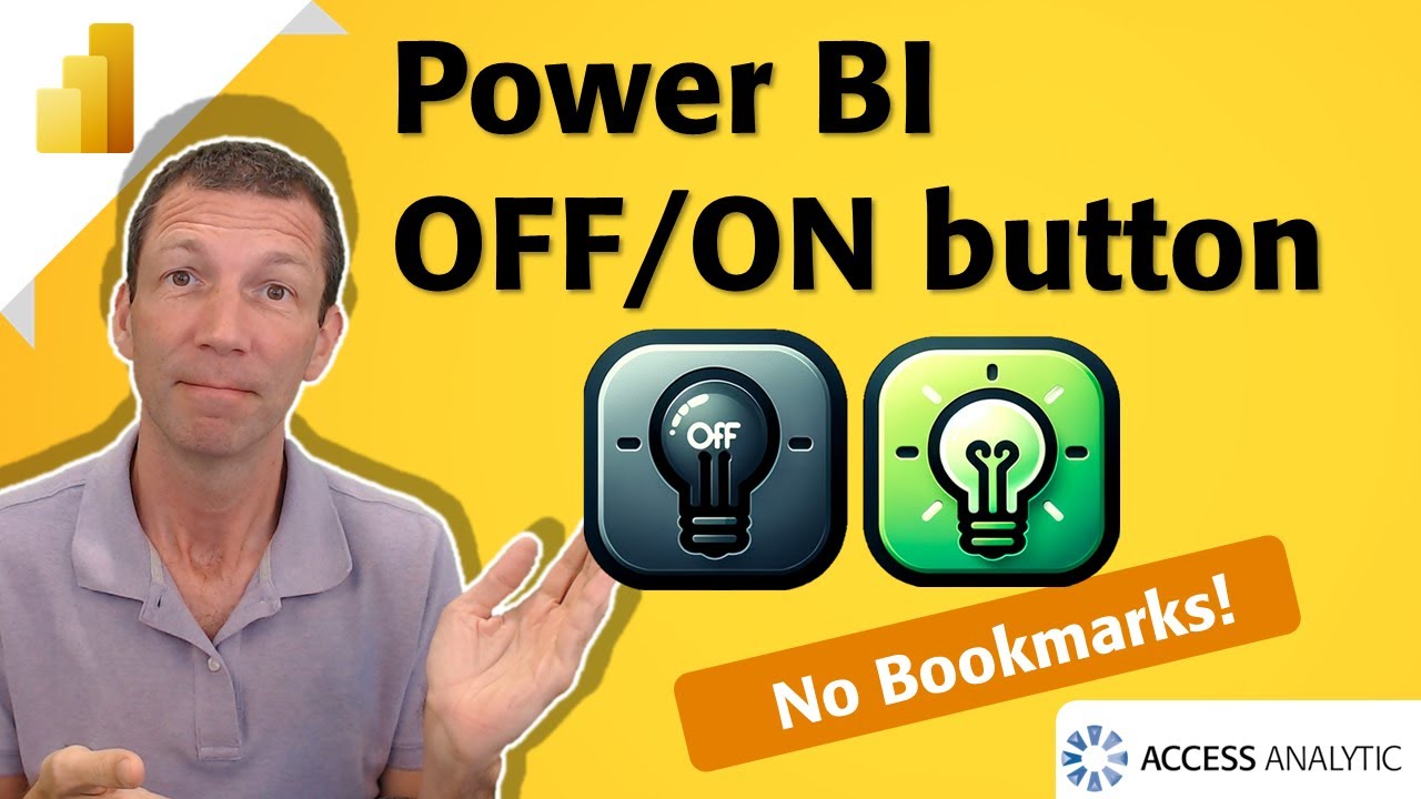 Power BI On Off switch wth the new slicer buttons