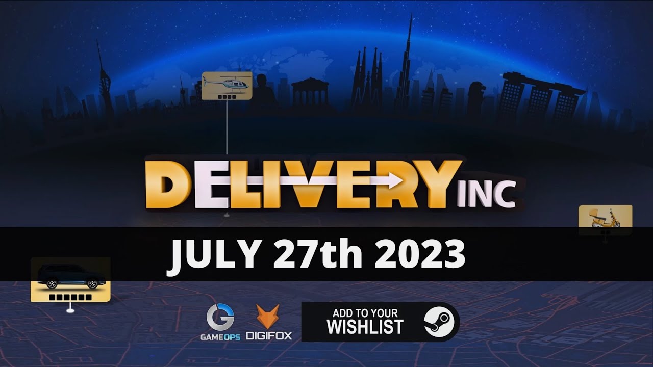 Delivery INC - Announcement Trailer STEAM