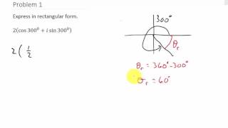Converting Complex Numbers to Rectangular form | Channels for Pearson+