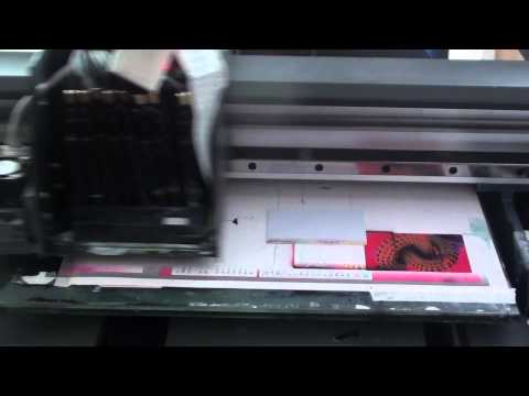Nuocai UV Printer UV0406 Printing Process