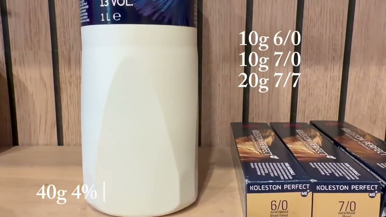 Colour Correction Wella Koleston Perfect Me & Wella Color Touch - Previously box coloured hair