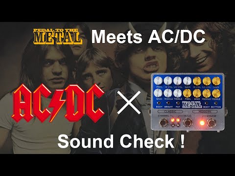 Wave Design Studio \ Pedal to the Metal Meets AC/DC - Sound Check