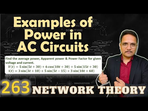 1 - AC RLC Circuit Power Analysis: Examples and Solutions - Network ...