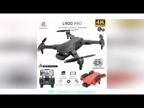 #L900 Pro GPS Drone 4K Professional HD Dual Camera 5G Wifi Photography Brushless Foldable Quadcopt
