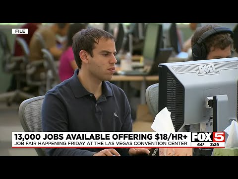Positions paying at least $18/hour available at job fair in Las Vegas