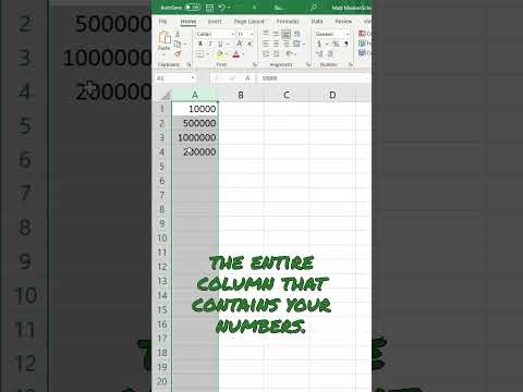 How to Add Commas to Numbers in Excel