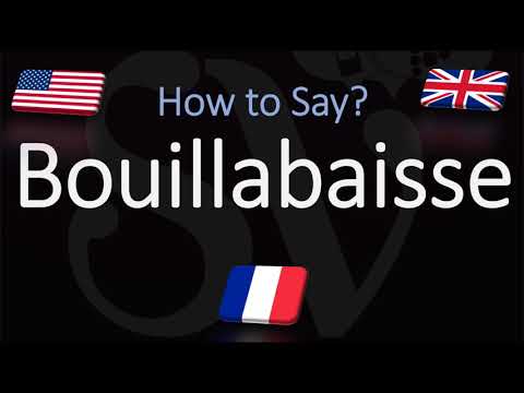 How to Pronounce Bouillabaisse?🇫🇷🇬🇧 French Vs. English Pronunciations