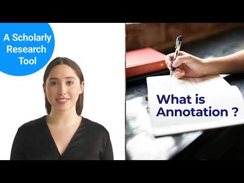What is Annotation
