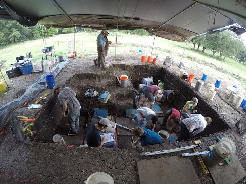 Texas' 15-16,000 Y.O. Buttermilk Creek Area | Debra L. Friedkin Site |