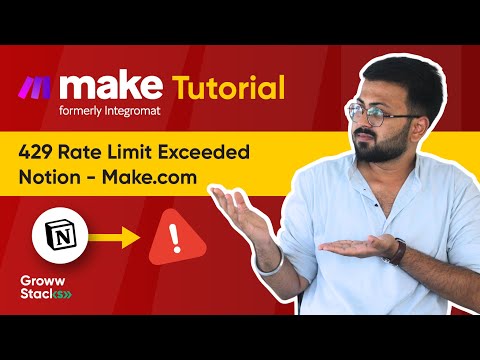 429 Rate limited - Notion - Make.com