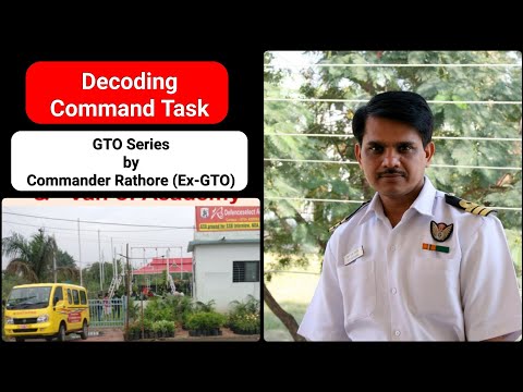 Command Task Explanation and Live Demo by Commander Rathore Video Lecture - Preparation Tips for ...