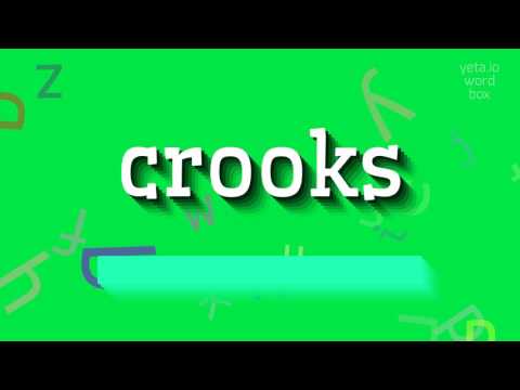 How to say "crooks"! (High Quality Voices)