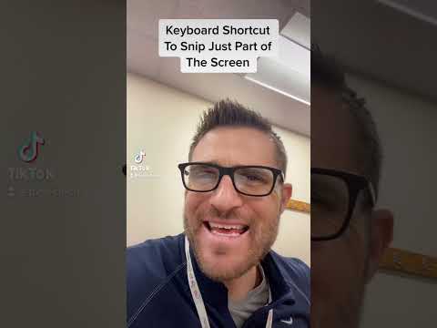 Create a Keyboard Shortcut for A Screensnip