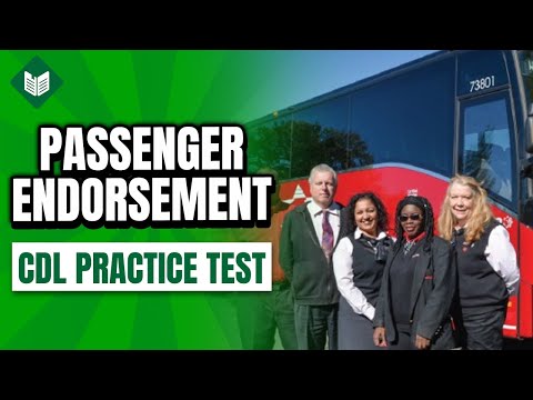 HOW TO PASS CDL: Passenger Endorsement *CDL ENDORSEMENT STUDY GUIDES* @mileonepress