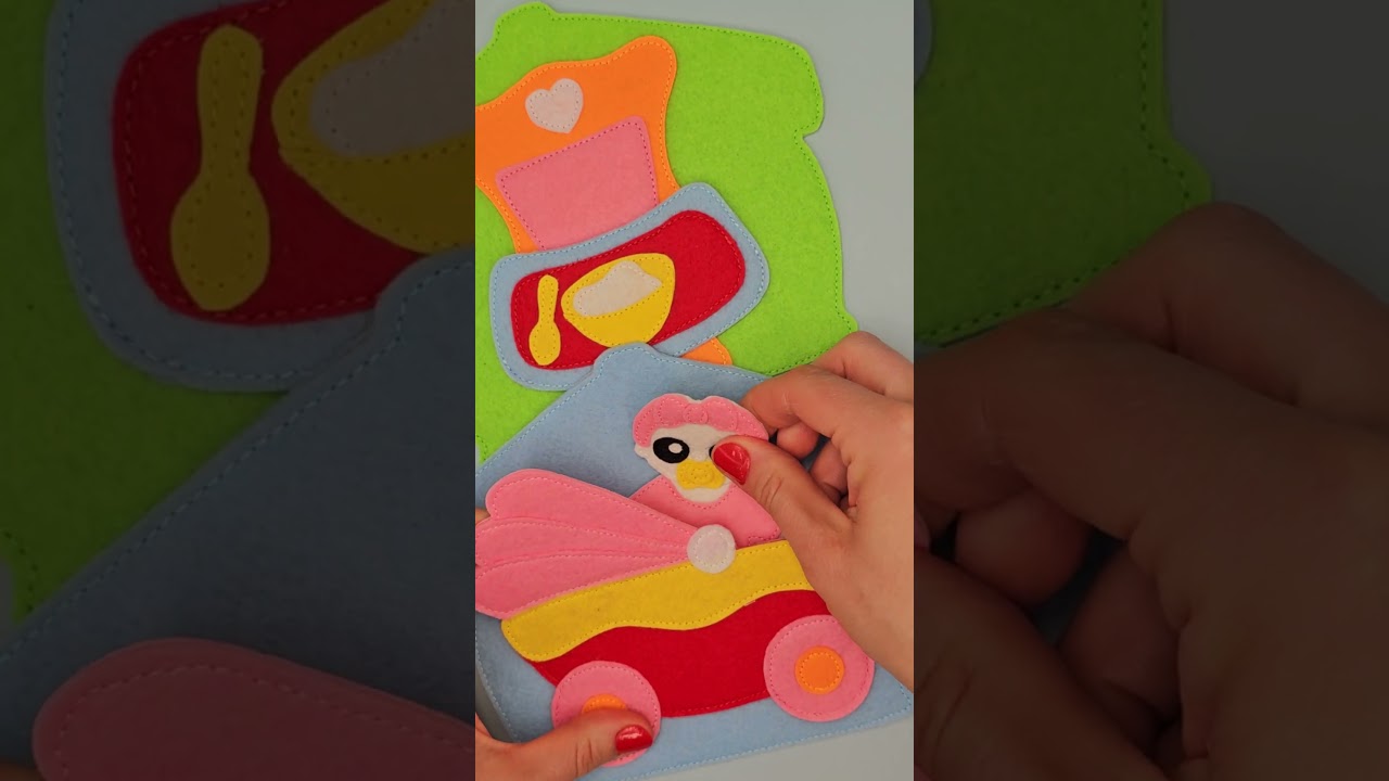 DIY Doll House Tutorial #dollhouse #quietbook #diy #tutorial #feltcraft #felt #pattern #sewing