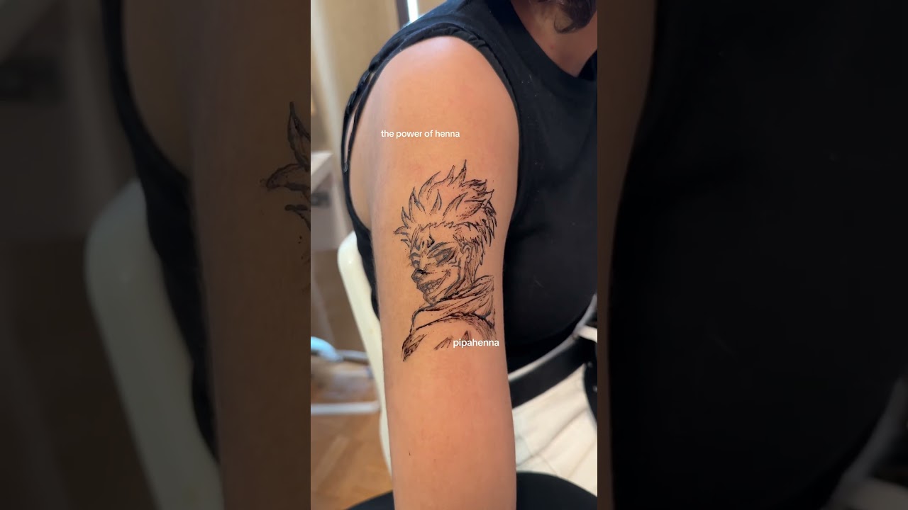 you can make anything with henna #anime #sakuna #henna #black
