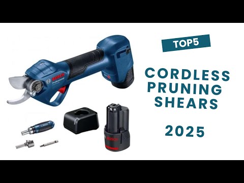 🟢 The 5 Best Cordless Pruning Shears of 2025 | Bosch, Stihl, DeWalt & More Tested!