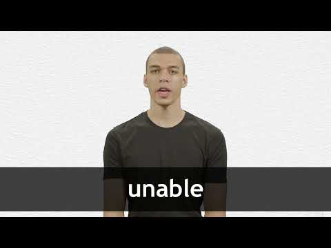 UNABLE definition in American English | Collins English Dictionary