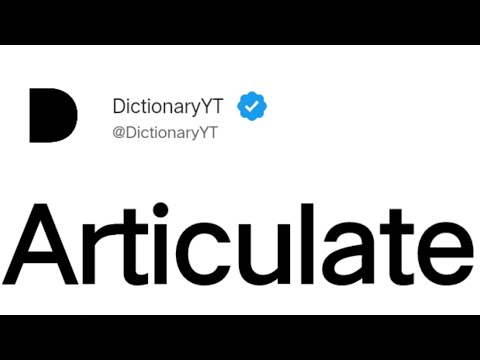 Articulate Meaning in English