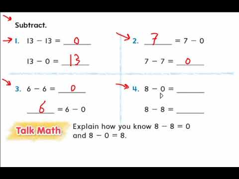 Subtract all and subtract zero - The meaning of Difference in Math - G2