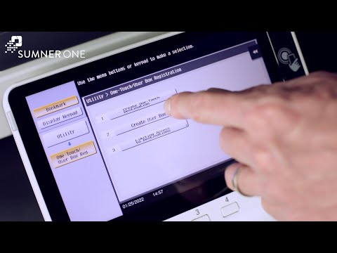 How-To Setup & Print-To Konica Minolta User Box and Secure Print | SumnerOne