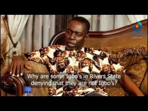 Don't deny your Igbo Identity. Watch and learn from Niger Delta chieftain.
