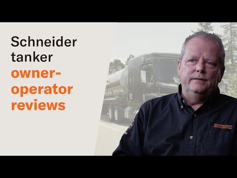 Schneider Tanker owner-operator reviews
