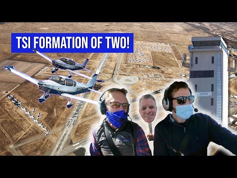 Sling TSi Formation Flight: Victorville and Mojave With James Asquith