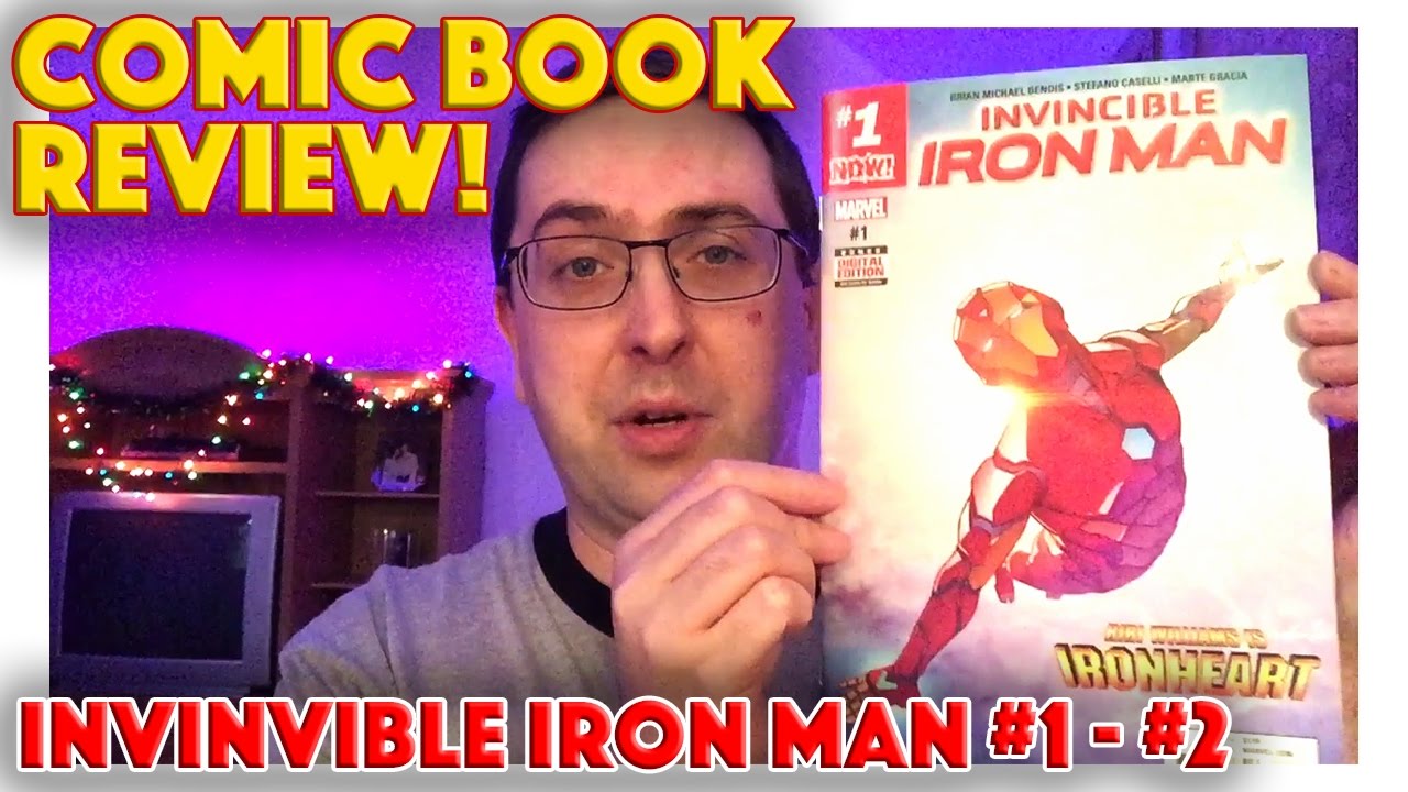 COMIC BOOK REVIEW! - Marvel's Invincible Iron Man Issues #1 & #2 - #Marvel #Comics #IronMan