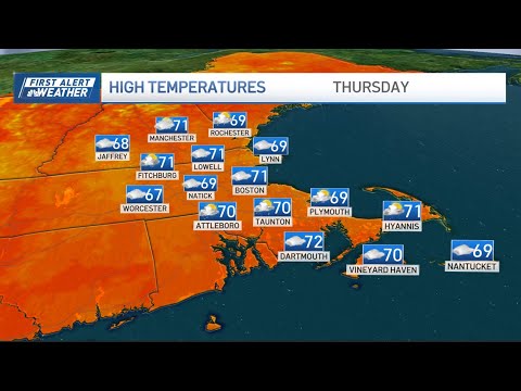 Forecast: Temps drop significantly after 100+ heat