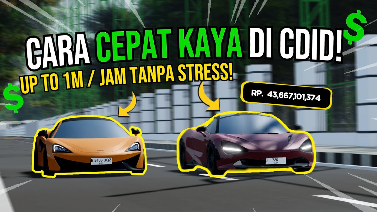Bisa 10M PERHARI?!, Cara Cepat KAYA Di CDID - Tips Grind CDID Roblox Indonesia