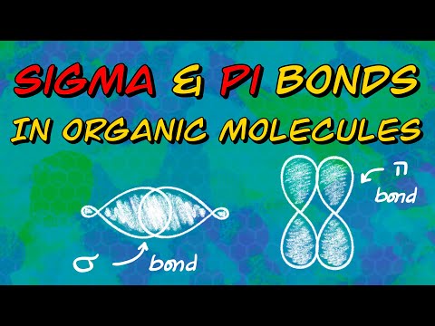 Sigma and Pi Bonds in Organic Molecules