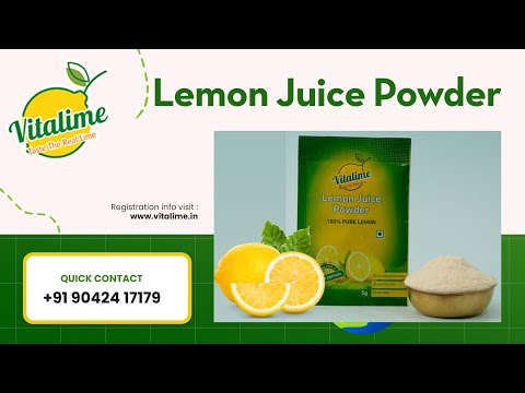 Lemon Juice Powder at Best Price in India