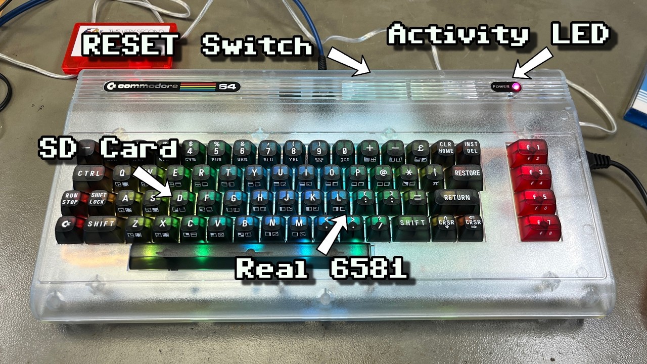 Commodore 64 Ultimate Simple Hardware Mods