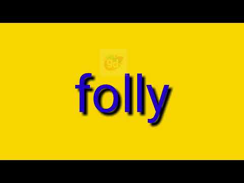 Folly Antonym with meaning//Googul Dictionary//
