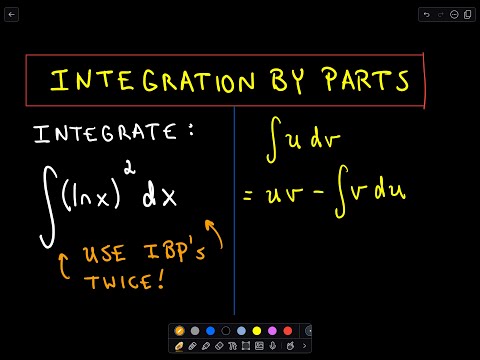 Integration by Parts Twice (Or More) - Expii