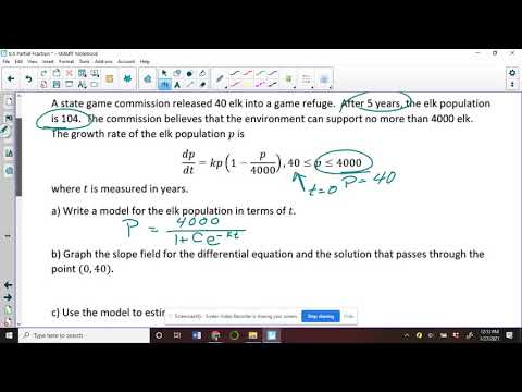 Logistic Examples Part 1