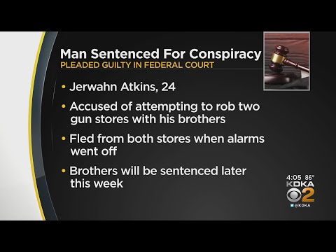 Man Sentenced For Conspiring To Rob Local Gun Stores With His Brothers