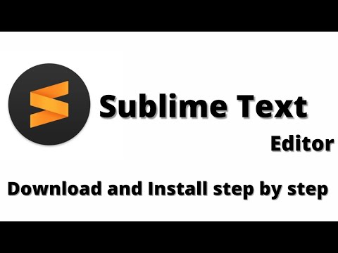 Sublime Text Editor | How To Download and Install Sublime 4 | The Best Code Editor for Programmers