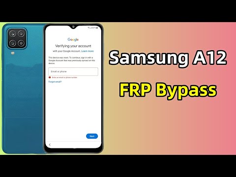 Samsung A12 FRP Bypass 2025 Android 11/12/13/14 | Google Account Bypass Samsung A12