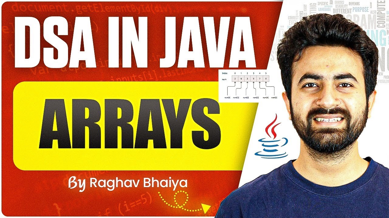 DSA In Java | Arrays | Java in One Shot | Arrays in Java | Java Course