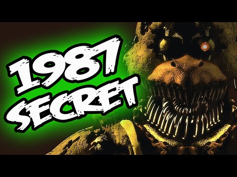 FNAF 4 NIGHTMARE CHICA || 1987 SECRET COUNTDOWN || Five Nights at Freddy's 4 Confirmed