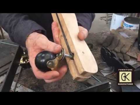 Replace office chair casters