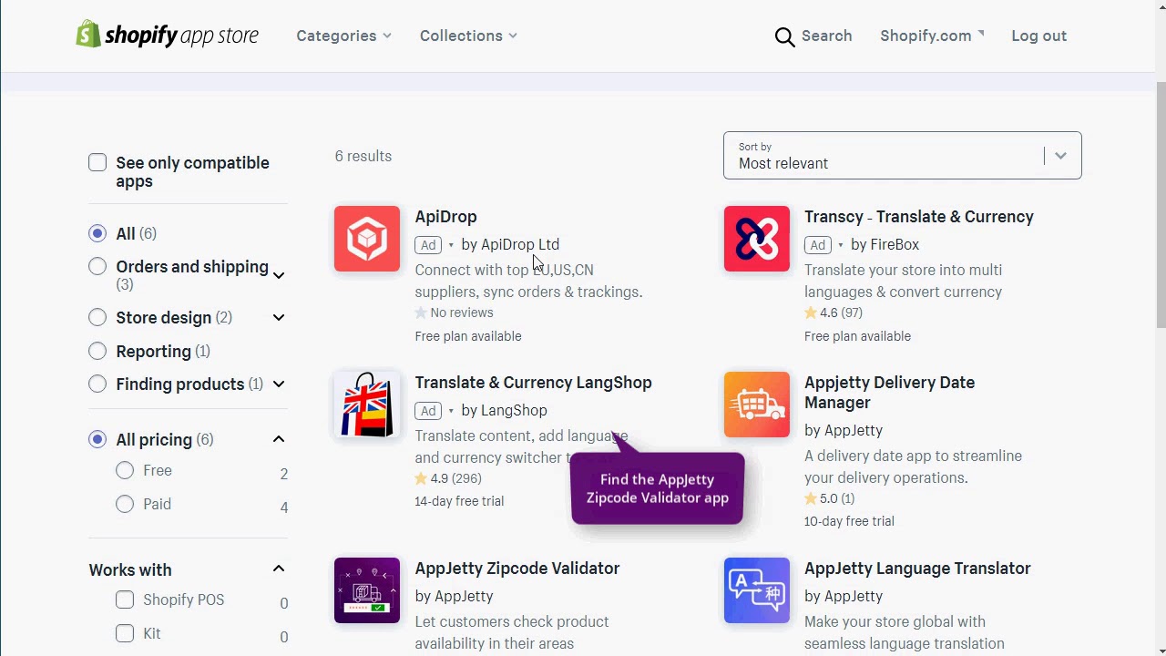 Zipcode Validator for Shopify - Installation Guide