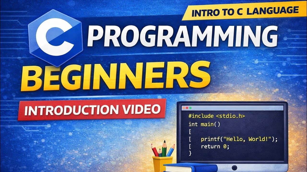 Learn C Programming from Scratch | Beginner Friendly Tutorial