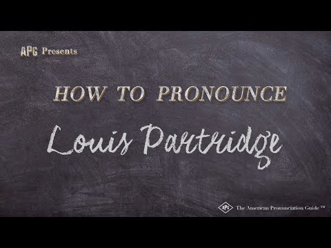 How to Pronounce Louis Partridge (Real Life Examples!)